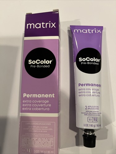MATRIX SoColor Dream Age Permanent Color 3 oz DA 504NA dark Brown ...