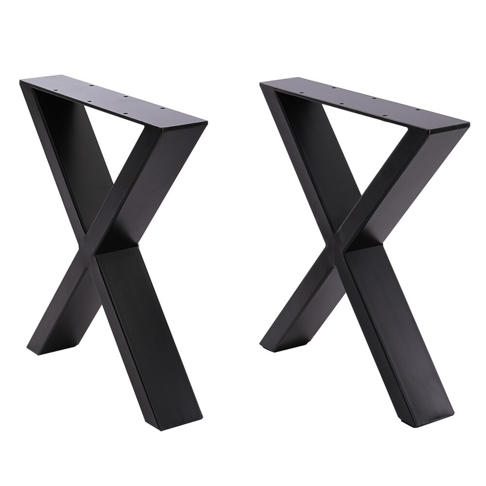 Industrial X Cross Frame Legs Z N T Square Shape Steel Table Leg Stand ...