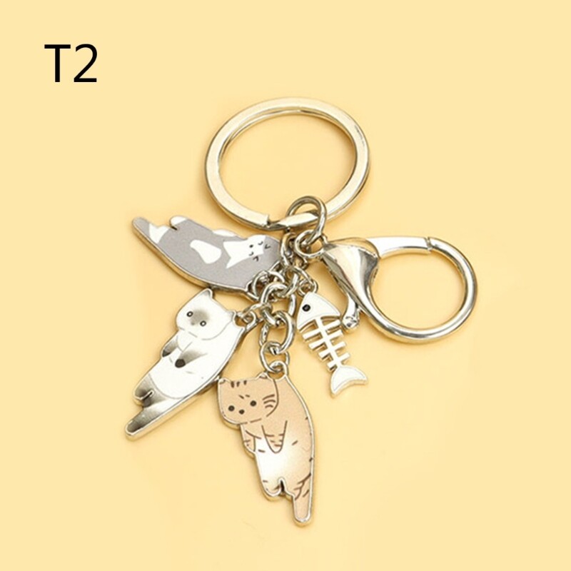 Fish Bone Keychain Handbag Pendant Keyring Alloy Material Teens | eBay