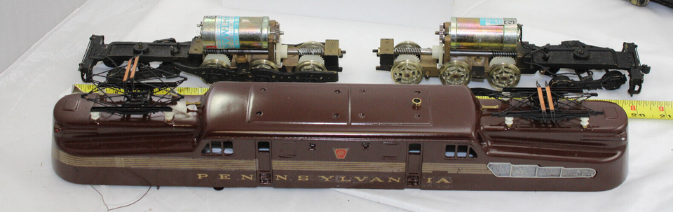 O Scale - Cast Aluminum PRR GG-1 - Alexander/House of Duddy ? 2-Rail DC ...