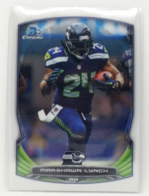 2014 Bowman Chrome #39 Marshawn Lynch Card | eBay