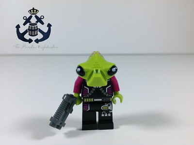 LEGO 2011 Alien Conquest Minifigure Alien Pilot + Blaster ac002 Space ...