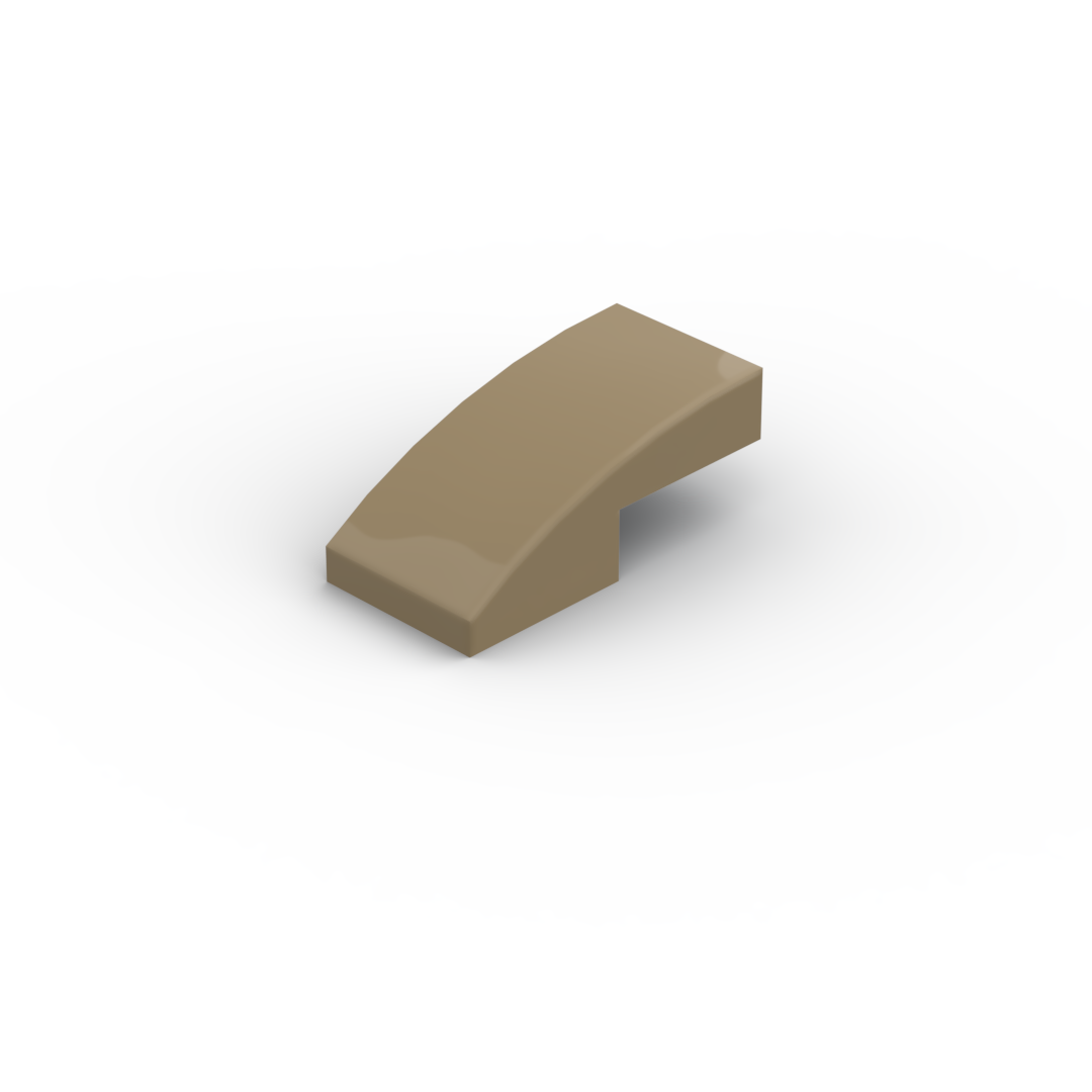 Lego 8x Dachstein 1x2 slope curved 11477 dunkelbeige dark tan | eBay.de