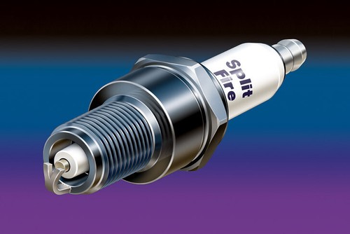 Twin Electrode Splitfire Spark Plugs Set 8 Fits Engines Equiv NGK BP5FS ...