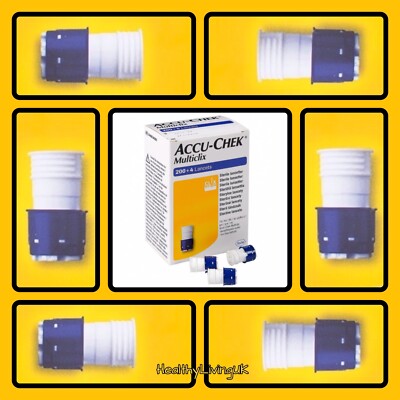 Accu Chek Multiclix Lancets -For Multiclix Lancing Device -72 Lancets ...