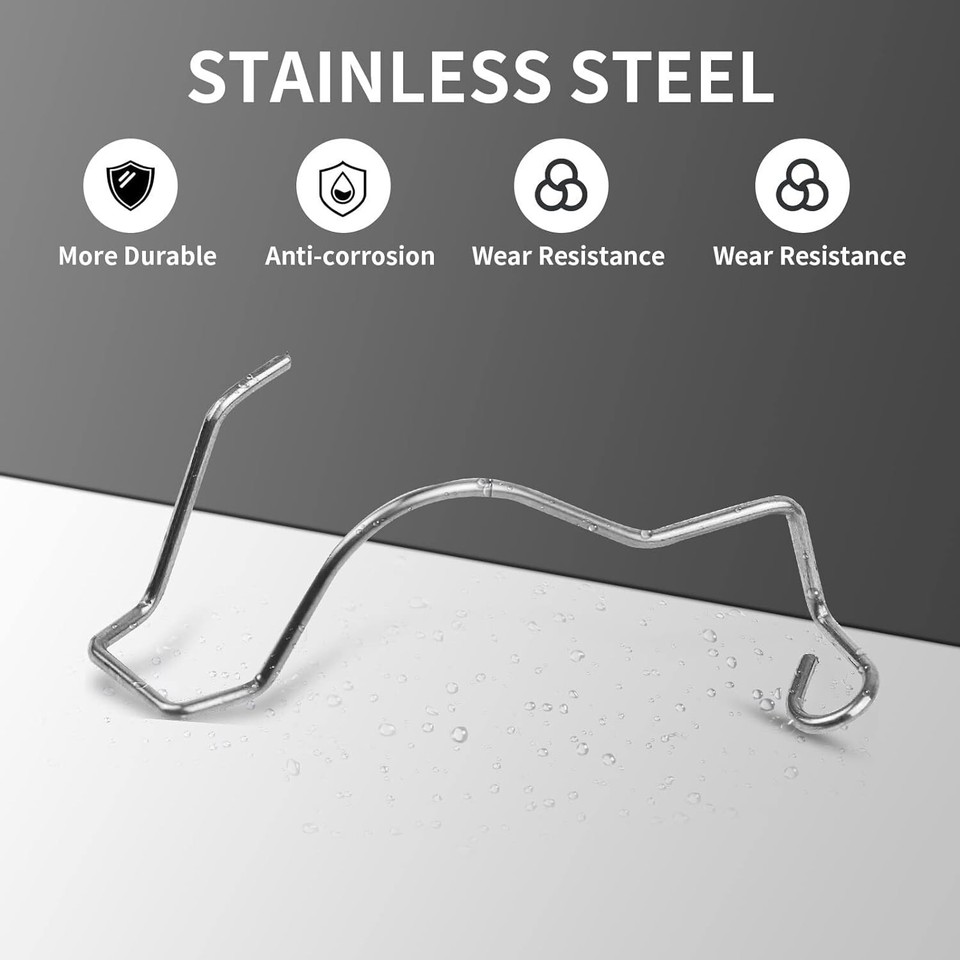 Bulb Retaining Spring Clip, 9 PCs Universal Car Headlight Clamp ...