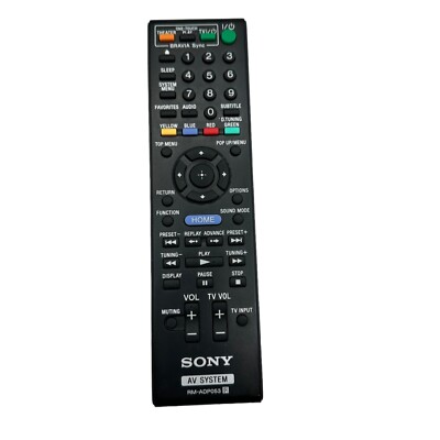 SONY AV System Remote Replacement Remote Control RM-ADP090 Replacement ...