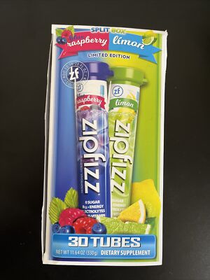 Zipfizz Energy Drink Hydration with B12 & Multi Vitamins Split Box Exp ...