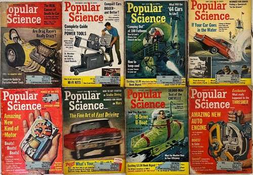 1963 and 1964 POPULAR SCIENCE MAGAZINE - LOT of 8 | eBay