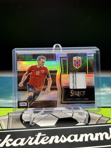 2024 PANINI Select FIFA Soccer Memorabilia Relic Card Martin Ödegaard ...