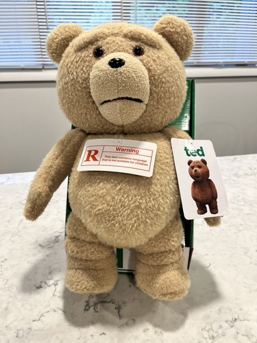 Ted 24” inch R-rated talking plush teddy bear NWT in original box ...
