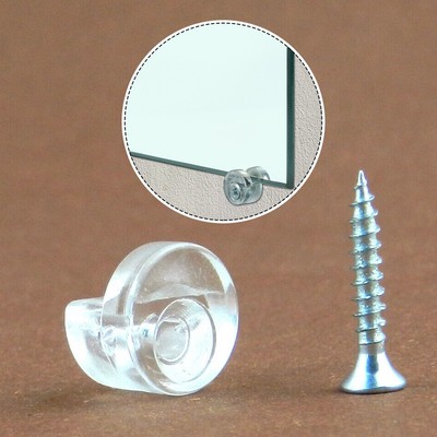 Brand New Mirror Wall Hanging Fixing Screws 4pcs Fixing Kit Mirror ...