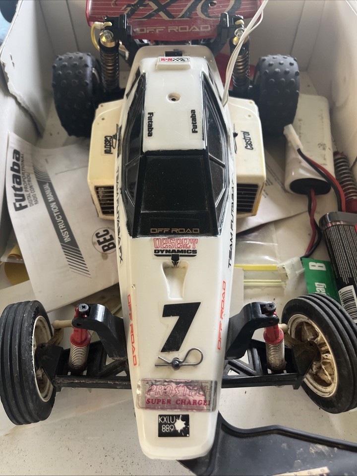Futaba FX10 All Terrain RC Offroad Car Kit Rare Vintage RC Car With Box ...