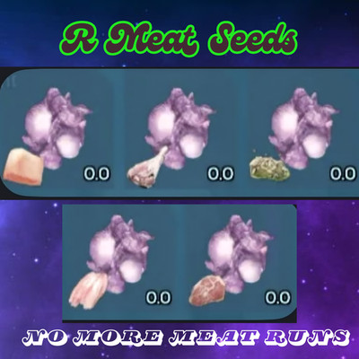 R Seeds Plant Proto Species Meat Seeds Ark Survival Ascended PVE | eBay