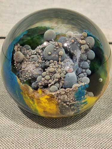 Signed 1979 Milropa Paperweight Seascape | eBay