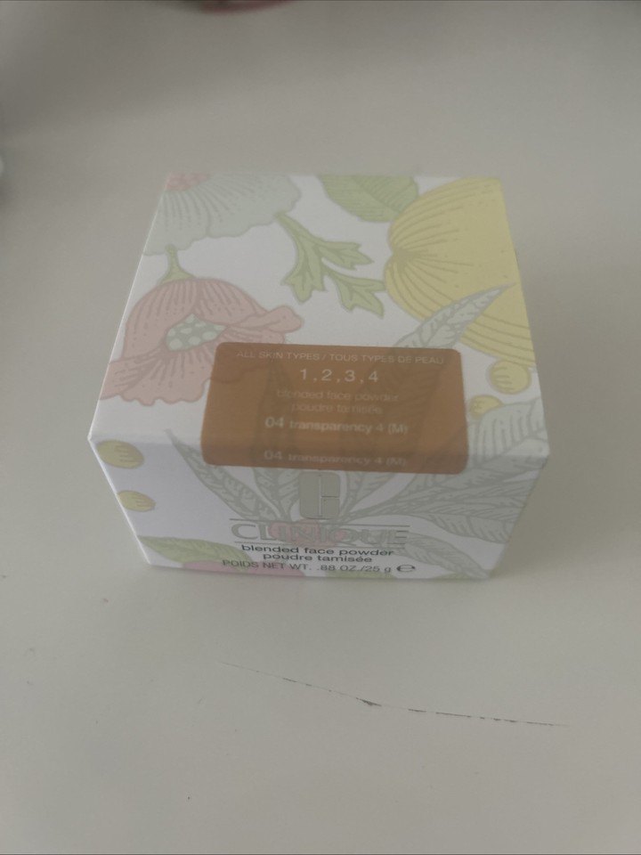 Clinique Blended Face Powder 04 Transparency 4 M for Women All Skin ...
