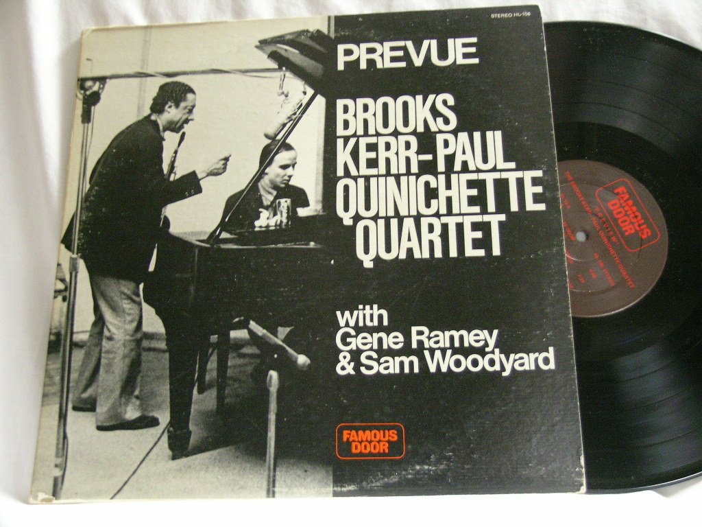 BROOKS KERR & PAUL QUINICHETTE Prevue Gene Ramey Sam Woodyard Famous ...