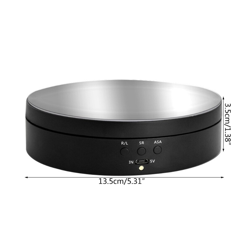Rotating Display Stand Turntable Revolving Base for Photography ...