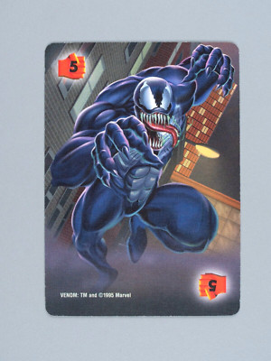 1995 Marvel Overpower CCG Venom Fighting 5 | eBay