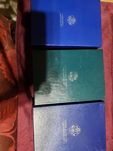 1993 U.S.1990 & 1986 Premier Silver Proof Sets | eBay