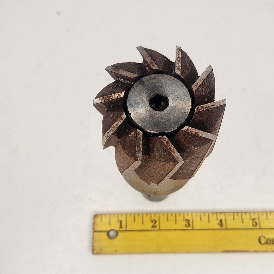 MACHINIST TOOLS LATHE MILL 1" Shank & 2 1/2" interchangeable teeth ...