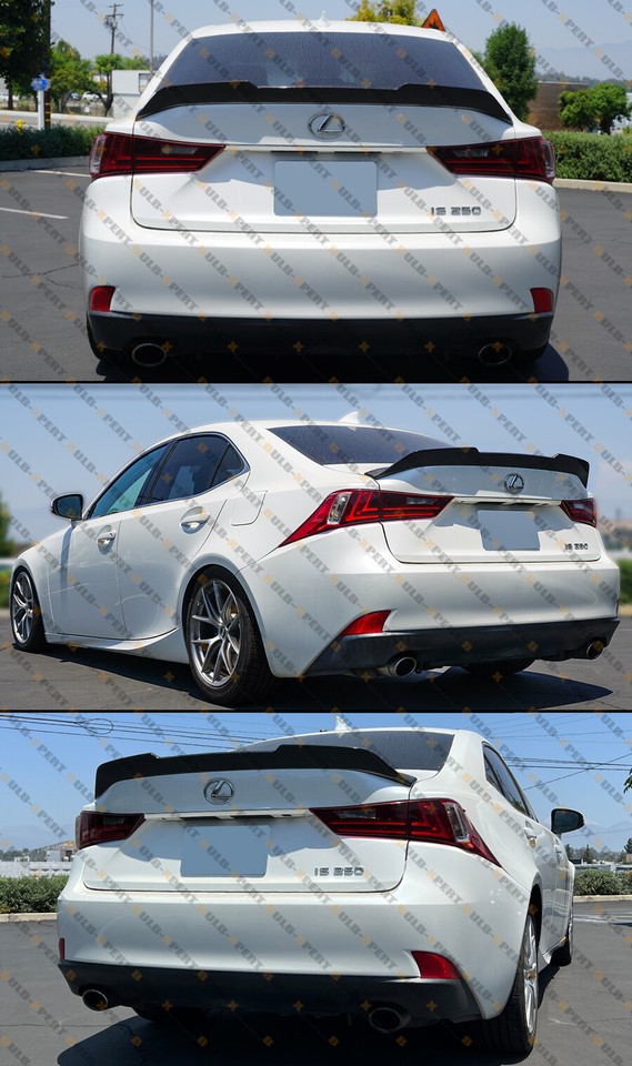 FOR 14-20 LEXUS IS200T IS300 IS350 PSM STYLE CARBON FIBER HIGHKICK ...