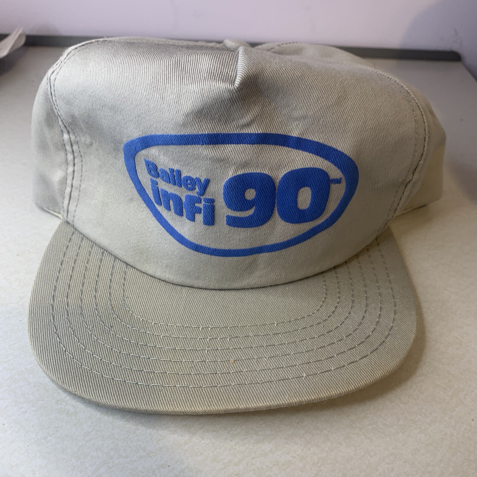 Vintage Bailey Infi 90 Computers Technology Snapback Trucker Hat USA ...