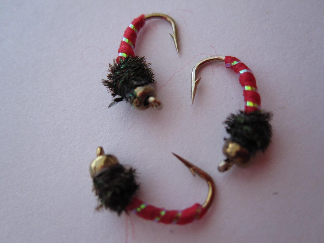 1 DZ D16-5 BEAD HEAD DISCO MIDGE'S (COLOR & SIZES AVAILABLE), NYMPHS | eBay