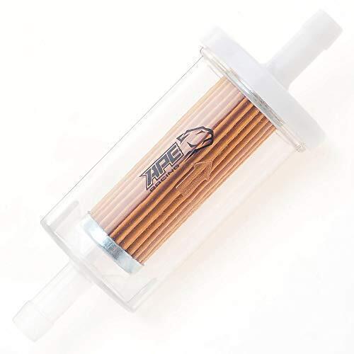 APE RACING Inline Fuel Filter Replacement Universal High Flow Fuel ...