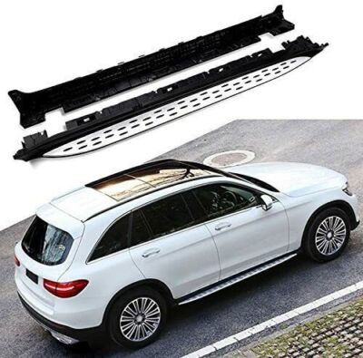 Side Step Fits for Mercedes Benz GLC 300 X253 2016-2021 Running Board ...
