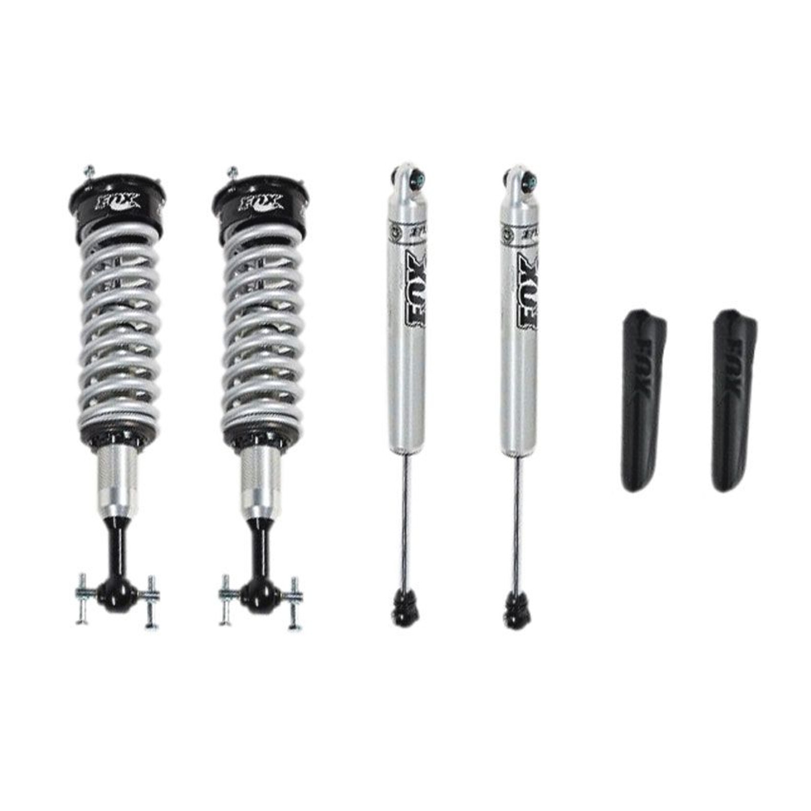 FOX Front Adjustable Struts & Rear Shocks Leveling Kit for Ford F150 ...