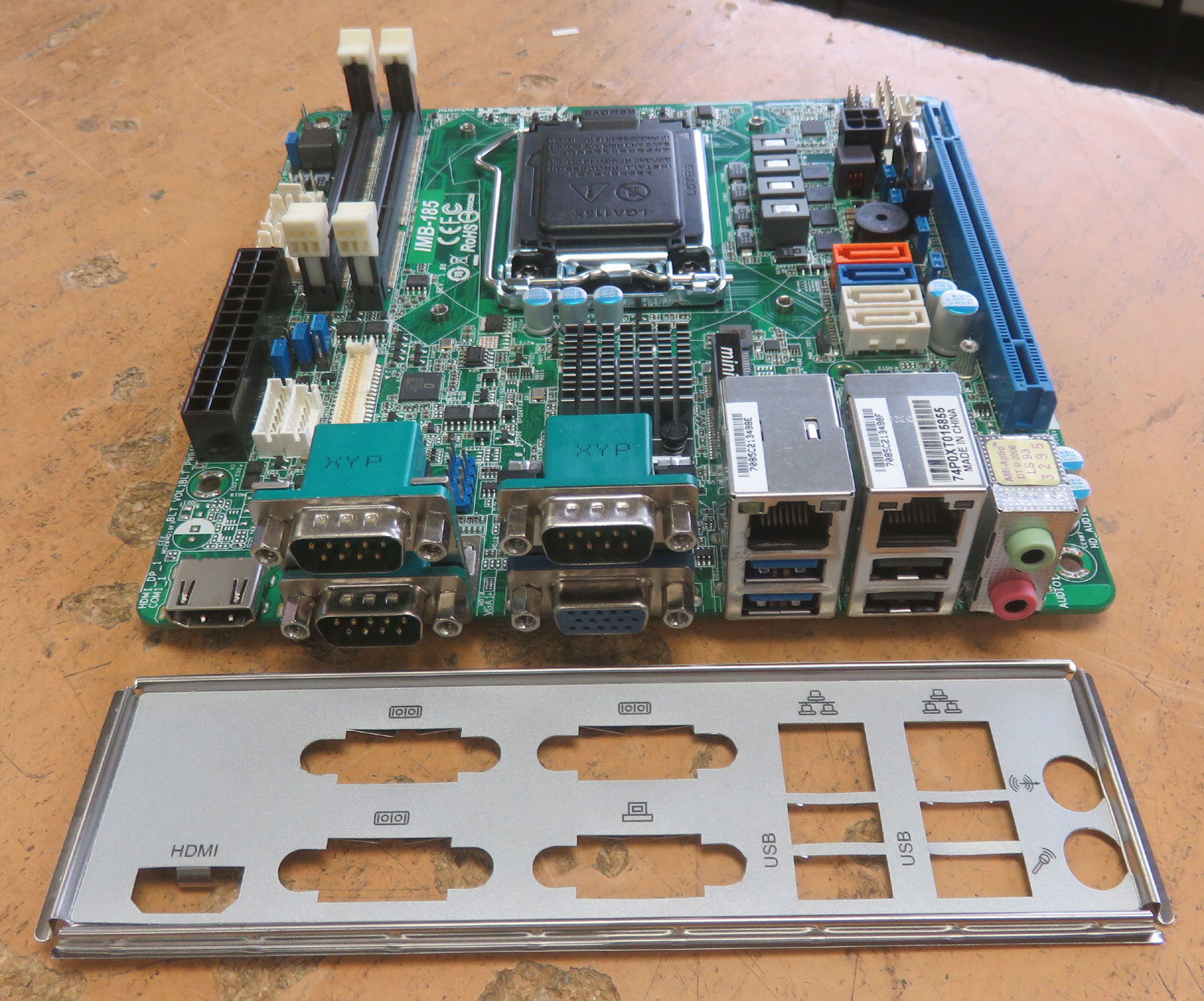 ASRock IMB-185 Mini ITX IPC Server Motherboard LGA 1150 Intel H81 DDR3 ...