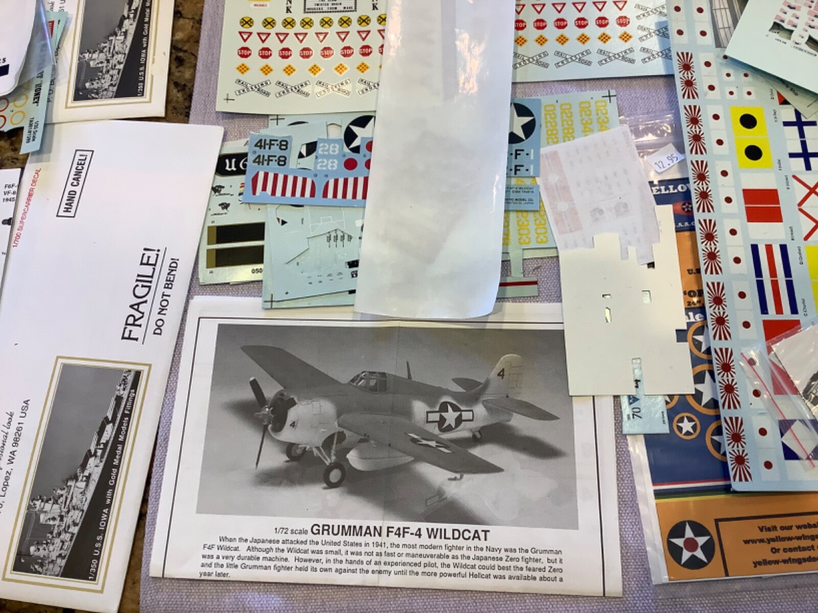 Huge Lifetime Collection German, US WWII Decals Model Aircraft, Cars ...