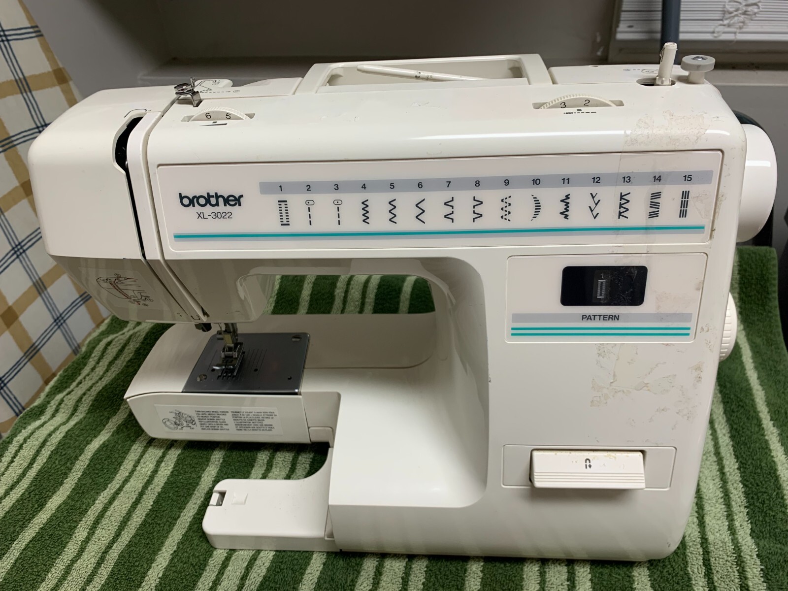 Vintage Singer Merritt 4552 Sewing Machine + Brother XL-3022 + XL-2500 ...