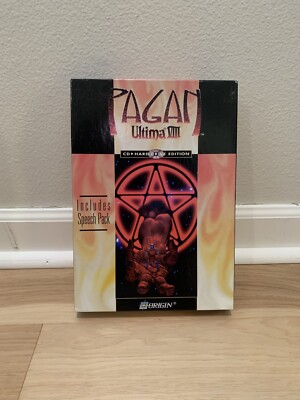 Ultima VIII 8 PAGAN (1994) Big Box PC CD-Rom Edition Full Speech Pack ...