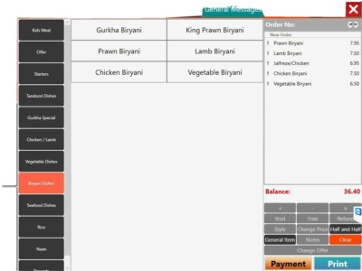 POS EPOS Cash register Till System Touch Screen software for Bar and ...
