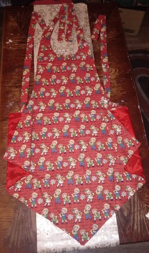 One-of-a-kind Hand-made Campbell's Alphabet Soup Kitchen Apron | eBay