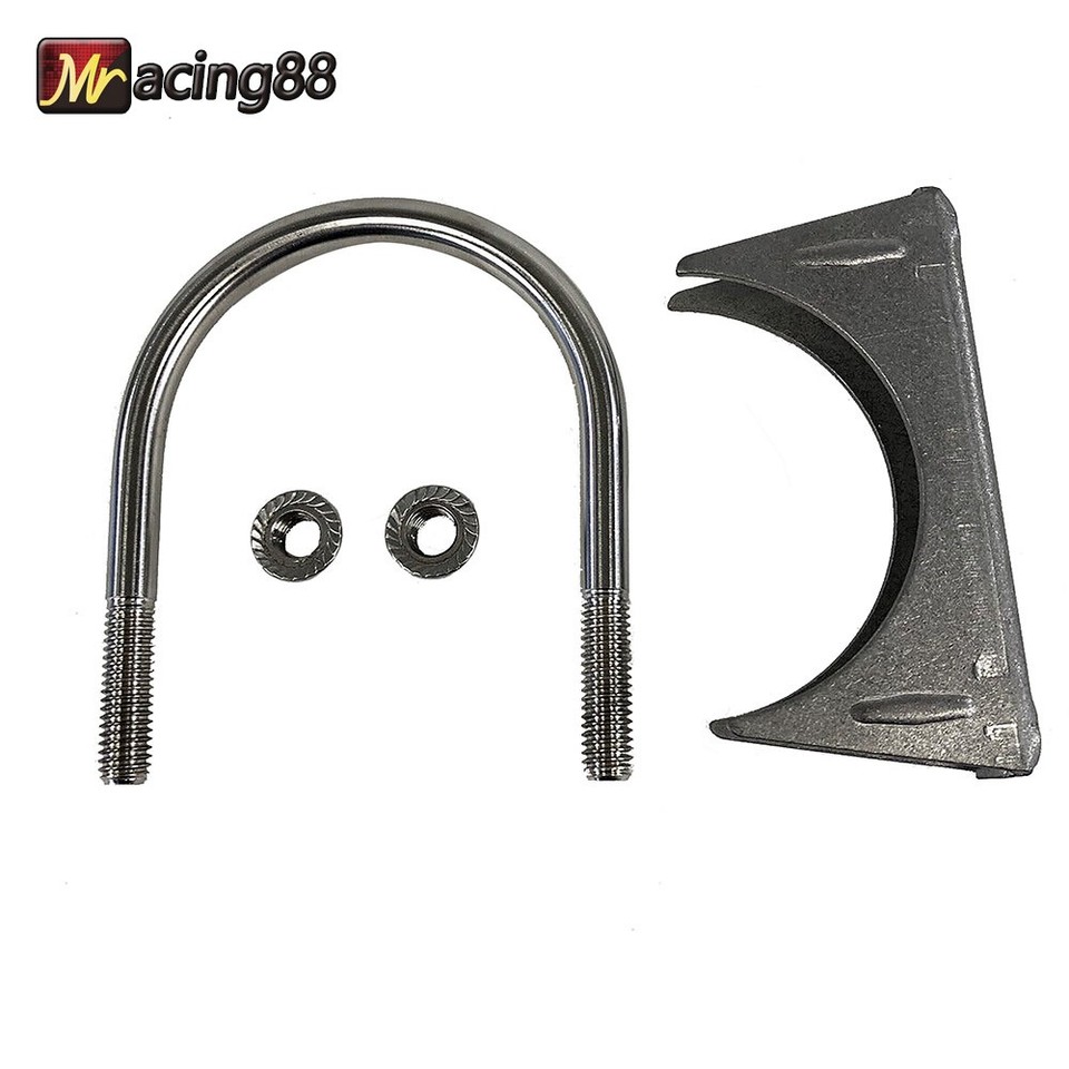 5Pcs/Set x 3.5" HEAVY DUTY Universal Exhaust U Bolt Clamp Stainless ...