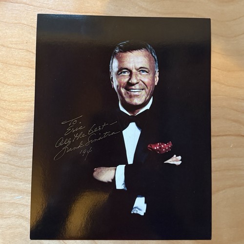 Frank Sinatra autographed picture | eBay