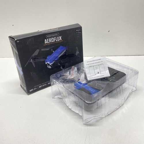 Protocol Aeroflux Folding Drone With Live Streaming Camera WiFi Remote ...