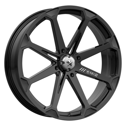 20x7 MSA Off-Road M12 Diesel 4x137 10 Gloss Black Wheels Rims Set(4 ...