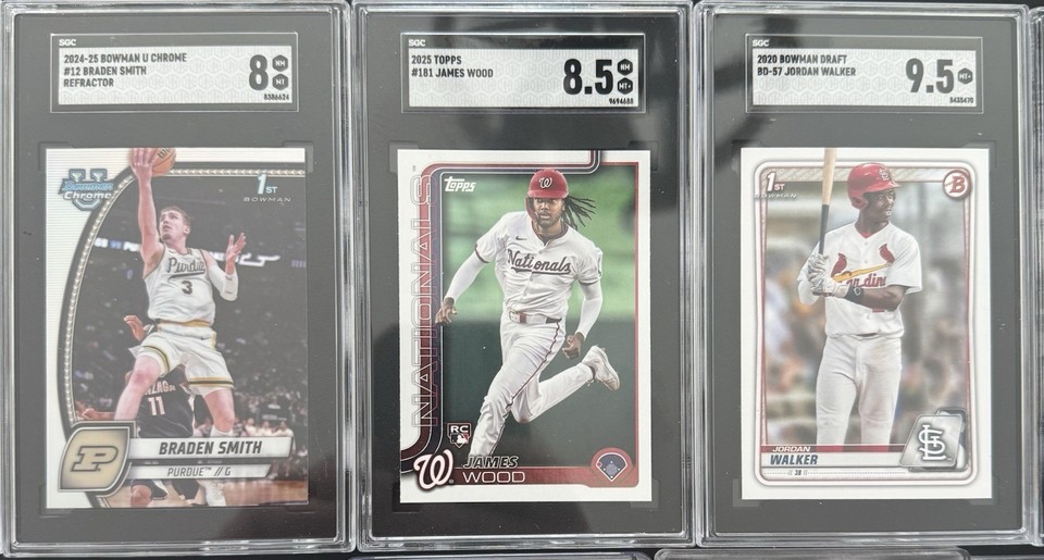 30 Card Graded Multi-Sport Cheap Slab Lot -PSA, BGS, SGC, GMA + Graded ...