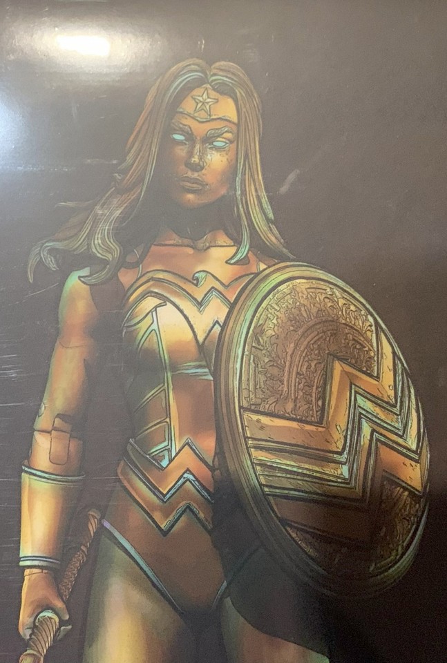 McFarlane Wonder Woman Classic Gold Label Patina Edition DC Multiverse ...