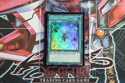 YuGiOh Spell Card Icejade Cradle BODE-EN056 1st Edition Super Rare | eBay