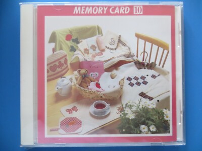 Janome Memory Card # 10 For Janome MC9000, Elna CE 20, Janome 8000 ...