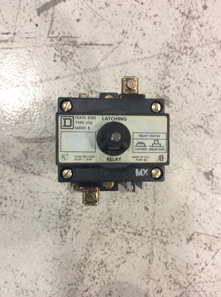 Square D Industrial Control Relay 8501 Type XD0 40 Series A with ...