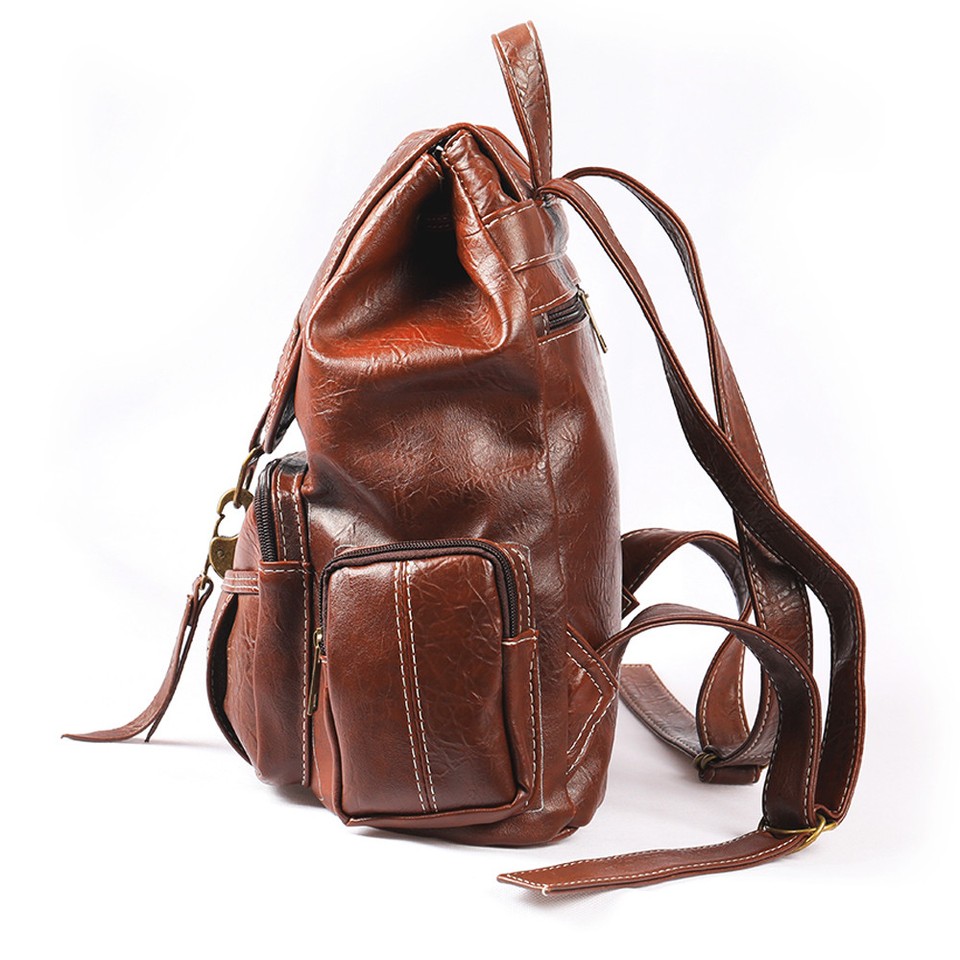 Fashion Women Backpack Leather Travel Hand Shoulder School Bag Satchel ...