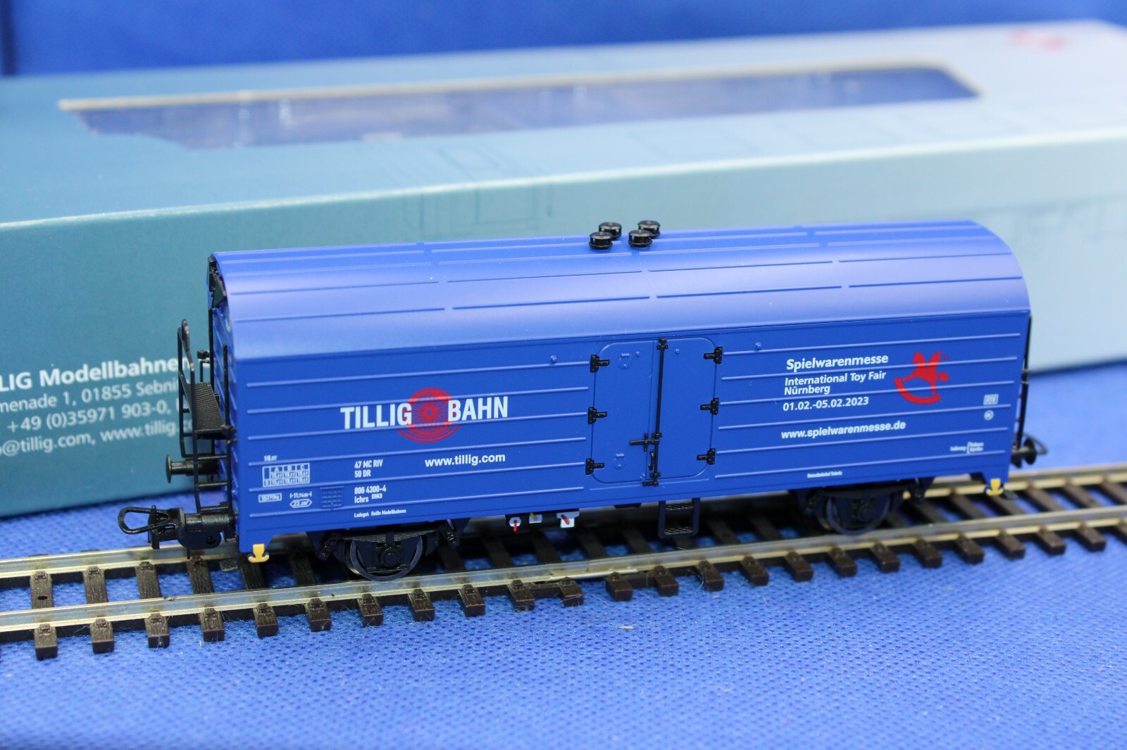 Tillig 502285 Spur H0 DR Kühlwagen "Messemodell 2023"/Neu/OVP | eBay.de