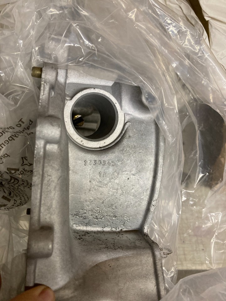 67-71 buick 400 430 455 rebuilt timing cover (early style with 1/2" oil ...