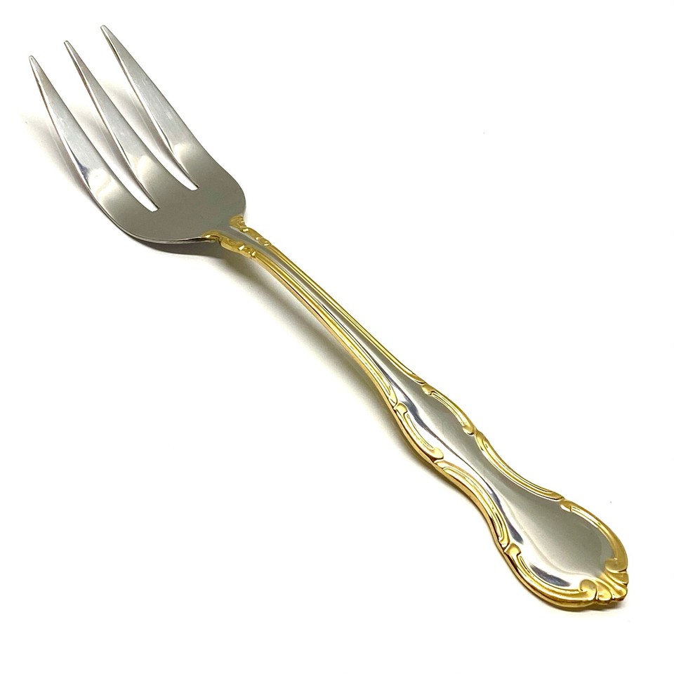 Cambridge MELINDA Stainless Gold Accent Silverware Flatware CHOICE | eBay